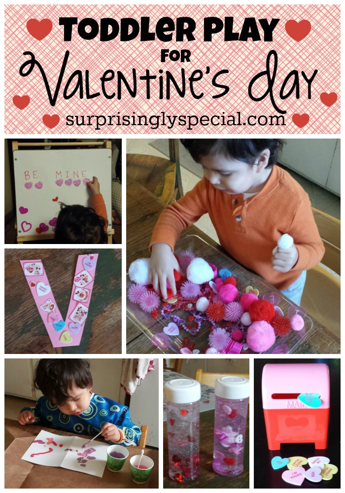 Toddler Play for Valentine’s Day – Surprisingly Special